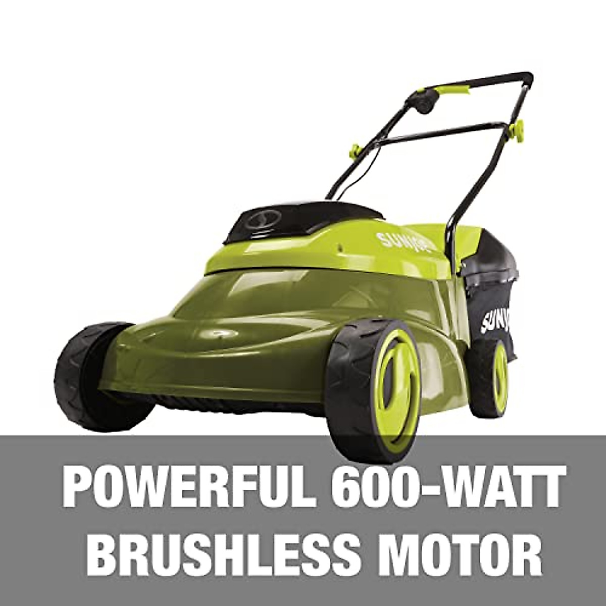 Sun Joe 24V-MJ14C 24-Volt IONMAX Cordless Push Lawn Mower Kit, 14-inch, W/ 4.0-Ah Battery + Charger