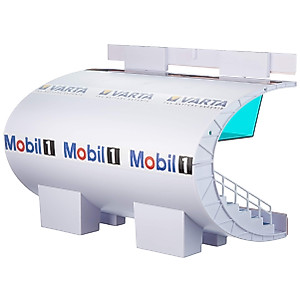 Carrera USA 20021100 21100 Grandstand Realistic Scenery Accessory for Slot Car Race Track Sets, White