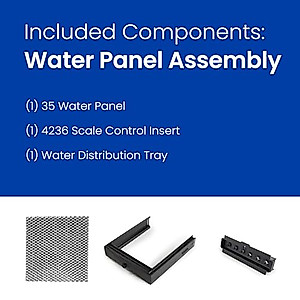 AprilAire 4837 Humidifier Maintenance Kit with Water Panel Model No. 35 Humidifier Replacement Filter for AprilAire Whole-House Humidifier Models: 560, 560A, 568