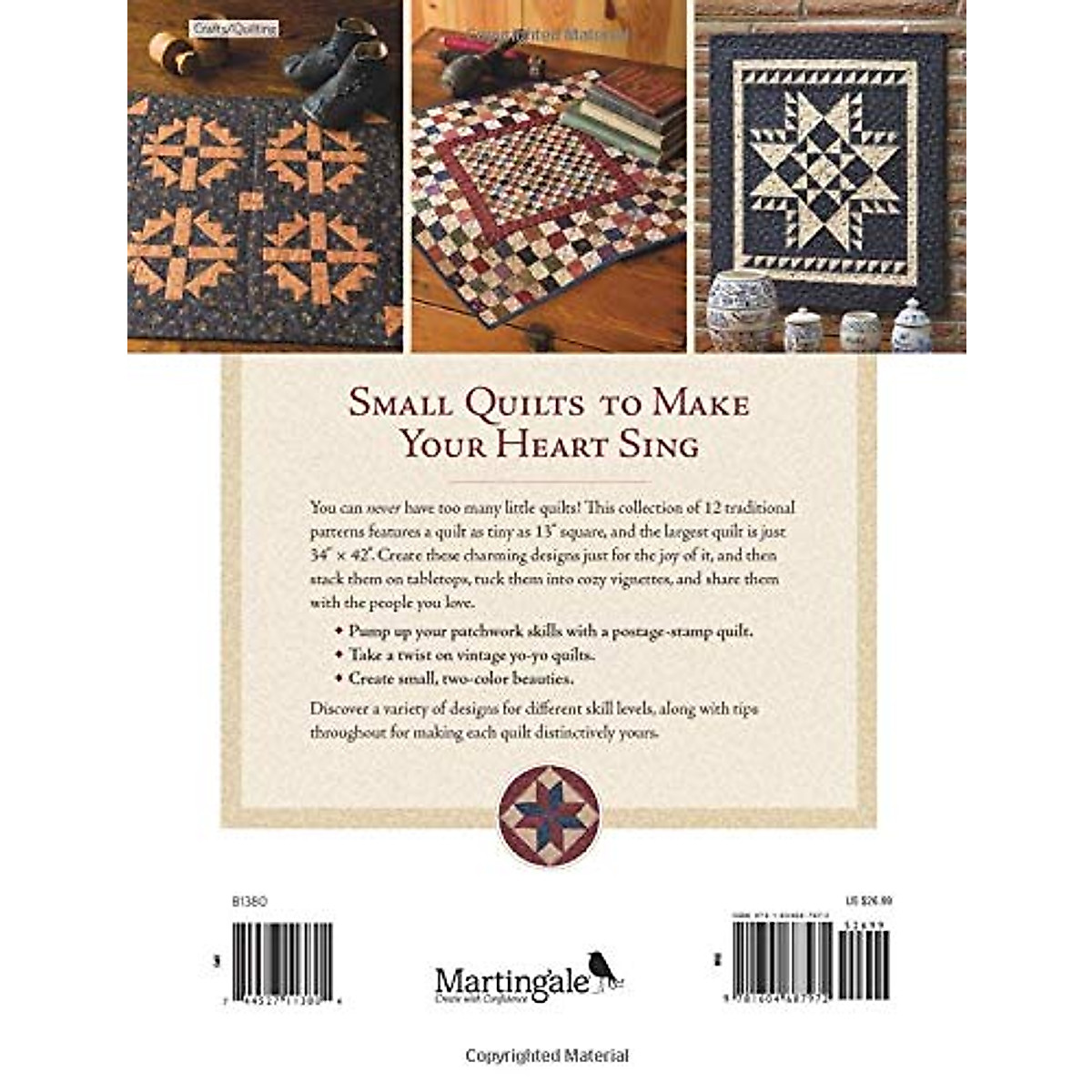 Vintage Treasures: Little Quilts for Reproduction Fabrics