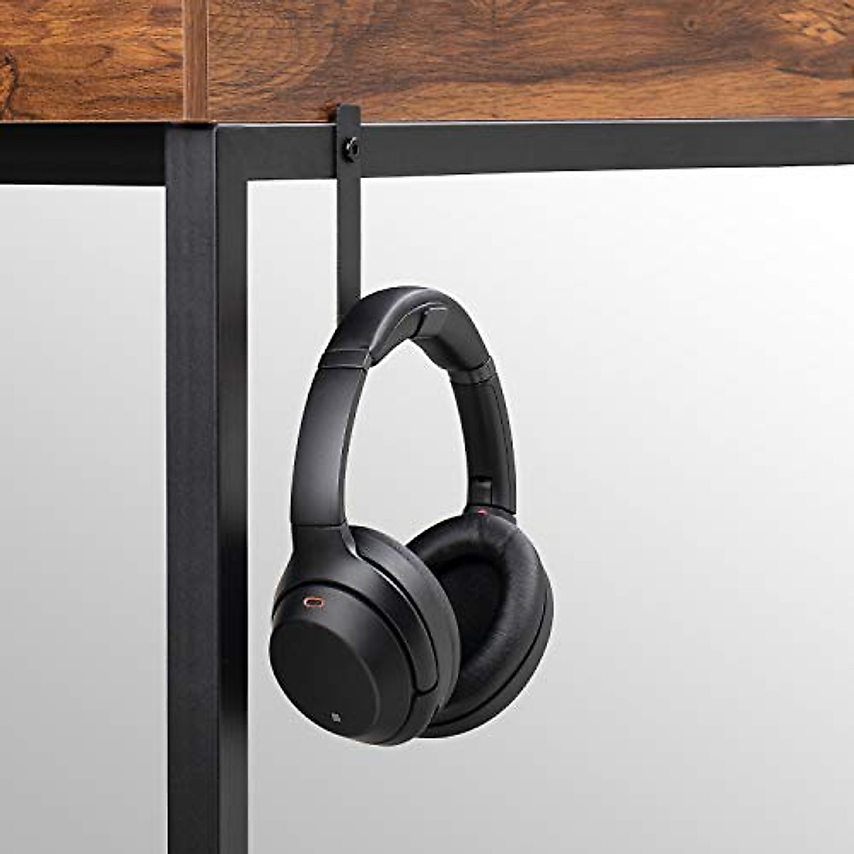 CubiCubi Computer Desk with 2 Storage Drawers, 40 inch Home Office Writing Desk, Study Table for Small Space, Dark Rustic