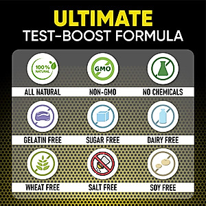 Alpha Enlargement Pills for Men - Increase 2 in 60 Days Male Enhancing Supplement - Horny Goat Weed Muscle Builder - Testosterone Booster for Men - Energy, Strength, Stamina, Endurance, Performance