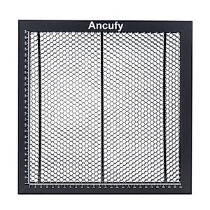 Simhevn Honeycomb Working Table 400x400x22mm(15.75 x 15.75x0.87''), Laser Cutting Honeycomb Laser Bed for CO2 or Diode Laser Engraver Cutting Machine, Laser Engraver Accessories, Smooth Edge Cutting