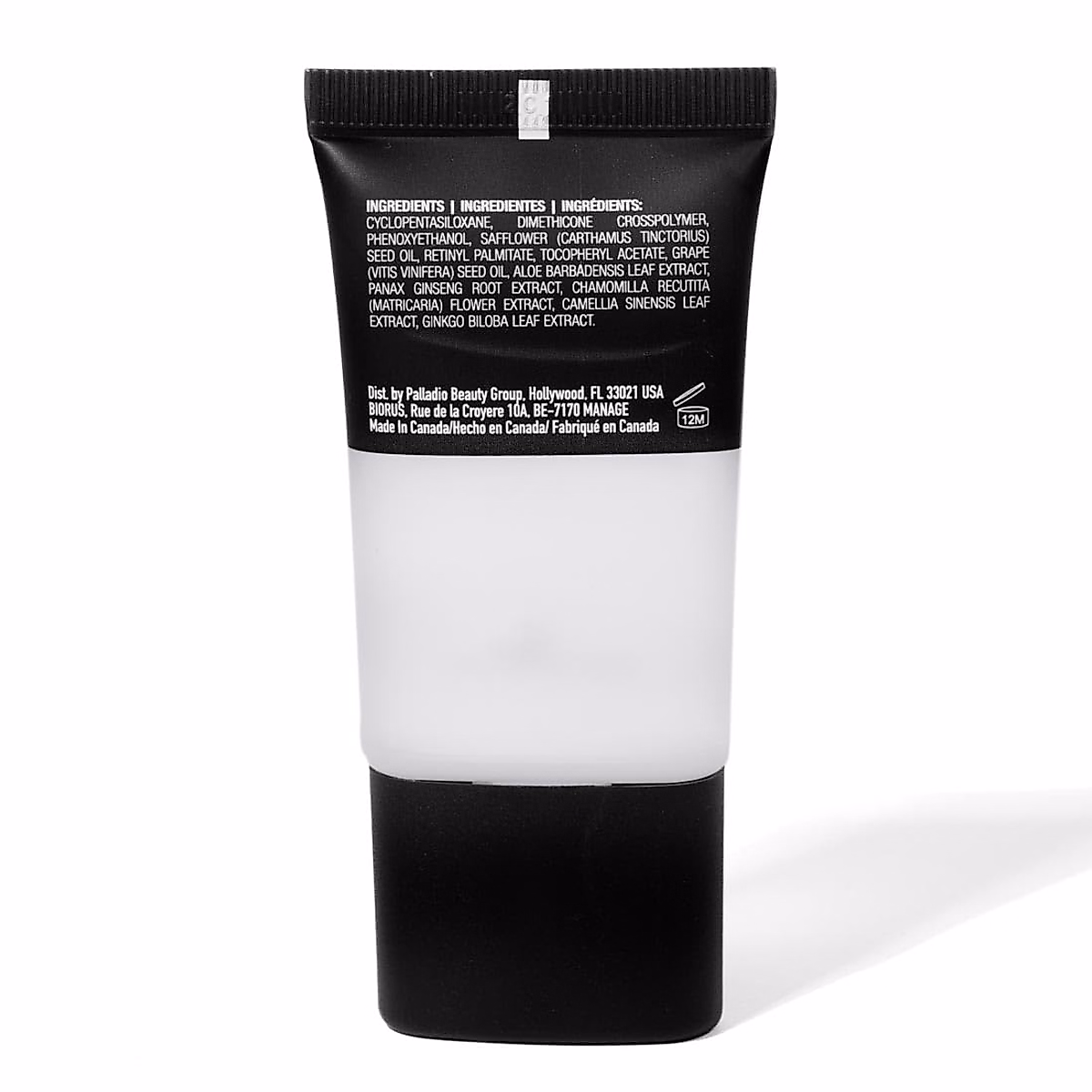 Palladio Foundation Primer, Lightweight and Velvety Primer with Aloe Vera and Chamomile, Wear Alone or As Foundation Base, Minimizes Fine Lines and Pores, Helps Makeup Last Longer, 0.674 oz