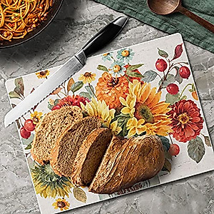 POVOKICI 25pcs 11" x 7.9" Rectangle Sublimation Blank Tempered Glass Cutting Board with White Coating for Heat Press Printing