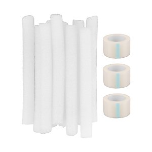 POPETPOP 10 pcs Doberman Dog Ear Posting Kit, Dog Ear Stand Up Support Tool, Dog Ear Fixed Correction Vertical Holder, Dog Ear Tape for Doberman Pinscher Dog