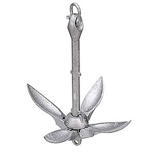 SEACHOICE Folding Grapnel Anchor 1-1/2 lbs. 41050, Steel
