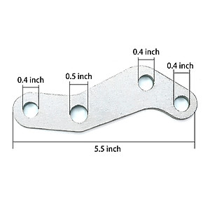10L0L Golf Cart Knuckle Arm Driver and Passenger Side for Yamaha G29 Drive 2007-2016 Gas and Electric Golf Cart OEM Part# JW1-F3512-00-00