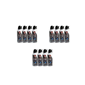 Falcon Compressed Gas (152a) Disposable Cleaning Duster 4 Count, 10 oz. Can (DPSXL4T)- 3PACK