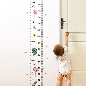 Baby Growth Chart,Canvas Height Measurement Ruler,Hanging Ruler Wall Decor Ruler for Kids Wall Decor Baby Nursery Decoration,Great Baby Shower Christmas Gift 79" x 7.9"
