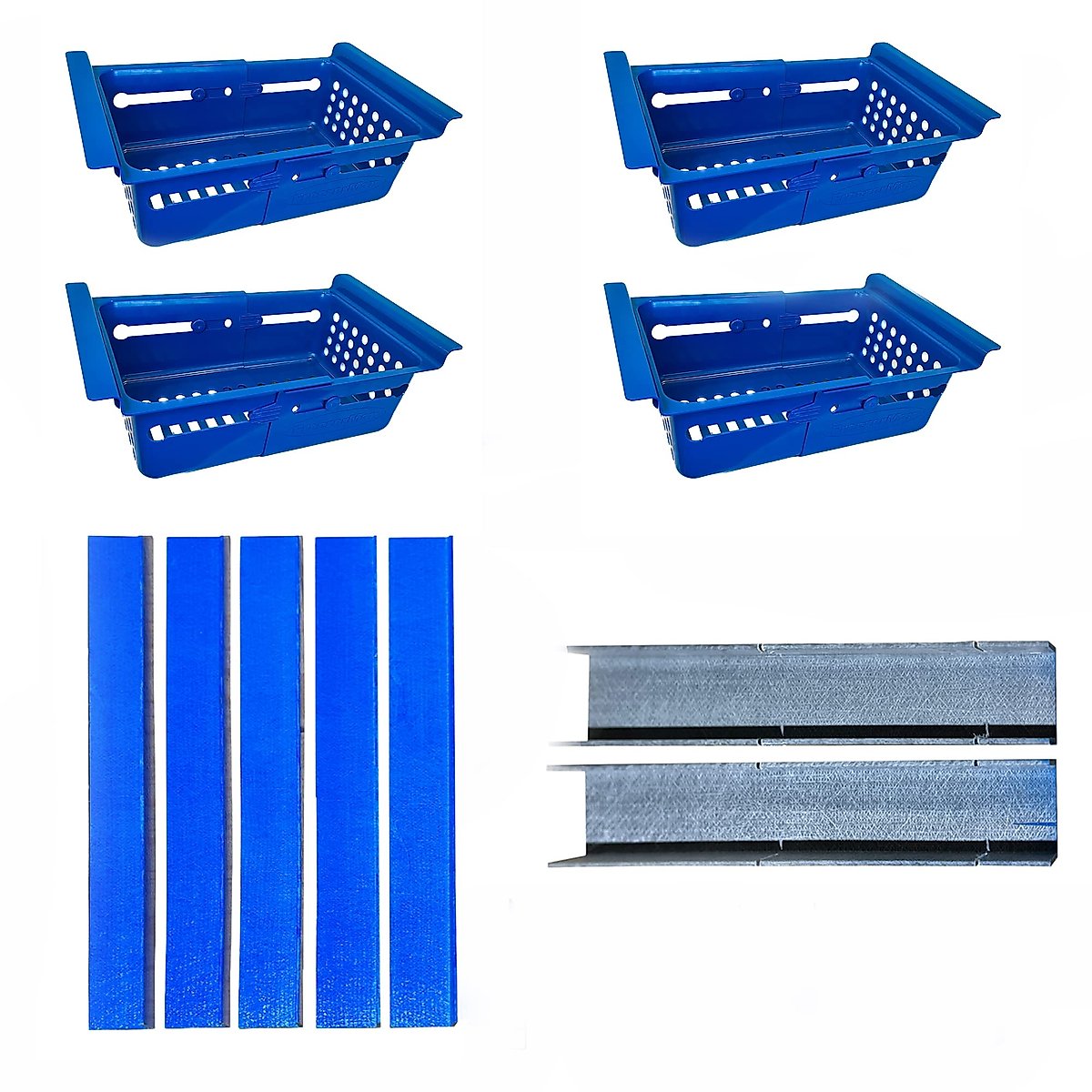 FreezerMax MEGA Add a Layer Organization System. Adds a middle layer of storage to large freezers. Heavy Duty System for 15+ cu ft Deep Freezers. MEASURE YOUR FREEZER BEFORE ORDERING