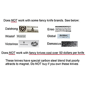 Eco friendly Bamboo wood magnetic knife holder, 17 inch knife strip or bar in gift box. Premium Presents brand.