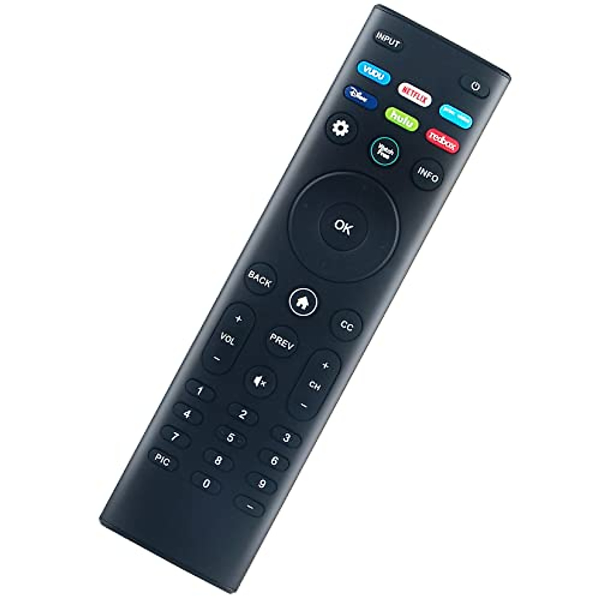 XRT140L Replacement Remote Control Applicable for Vizio Smart TV D24h-J09 D24f-J09 D32h-J09 D32f-J04 D40f-J09 D43f-J04 D24f4-J01 D32f4-J01 OLED55-H1 OLED65-H1 P65QX-H1 P75QX-H1 P85QX-H1