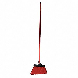 TOUGH GUY Red 12" Polypropylene Angle Broom