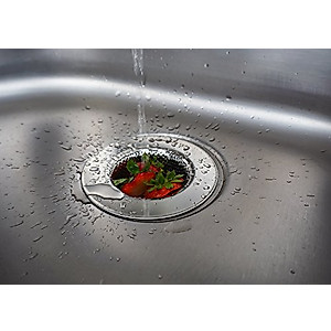 RSVP Endurance® Sink Strainer - Large-2-1/2 to 3-1/4 (Set of 2)