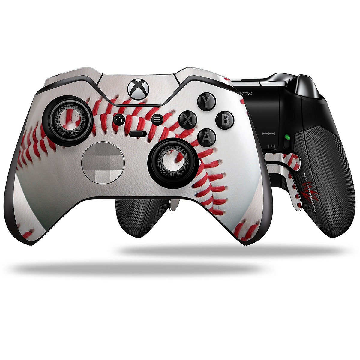 Baseball - WraptorSkinz Decal Style Vinyl Skin Wrap compatible with XBOX One ELITE Wireless Controller (CONTROLLER NOT INCLUDED)