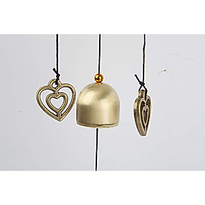 Gardenvy Cardinal Bird Wind Chime, Red Bird Bell Wind Chimes Outdoor Decorations, Garden Backyard Church Hanging Decor, Red