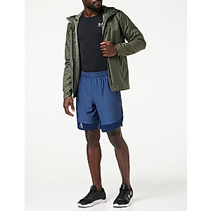 Under Armour Men's Armour HeatGear Compression Short-Sleeve T-Shirt , Black (001)/White, Large