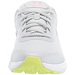 Under Armour Unisex Big Kid Grade School Surge 2, Halo Gray (109)/White, 7