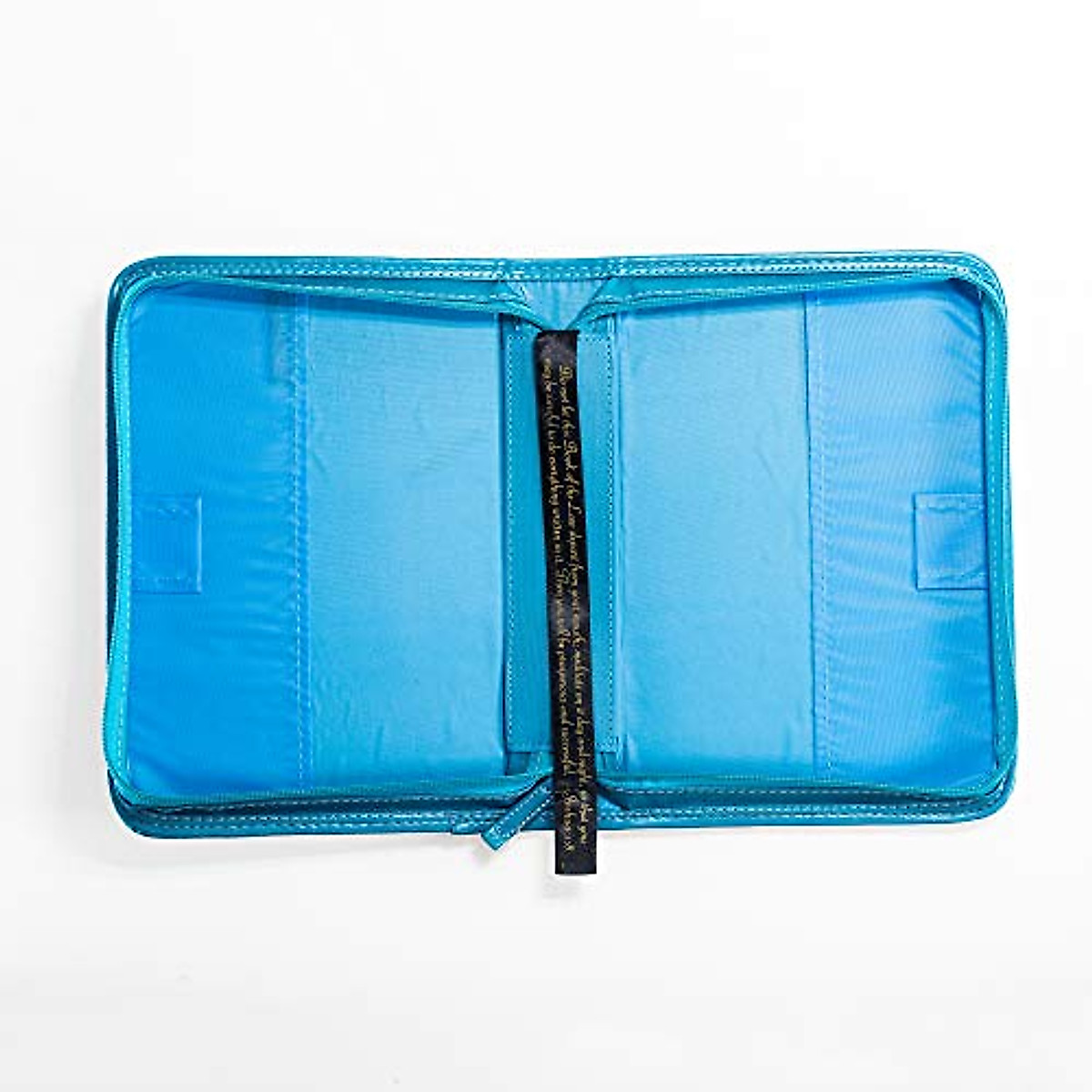 Divinity Boutique Teal Blue Butterfly (L) Bible Cover