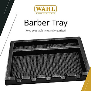 Wahl Professional Barber Tray 5 Slot Organizer with Non-Slip Material for Clippers and Guides