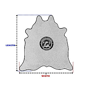 Genuine Palomino Beige Cowhide Rug Large 6 x 7-8 ft. 180 x 240 cm