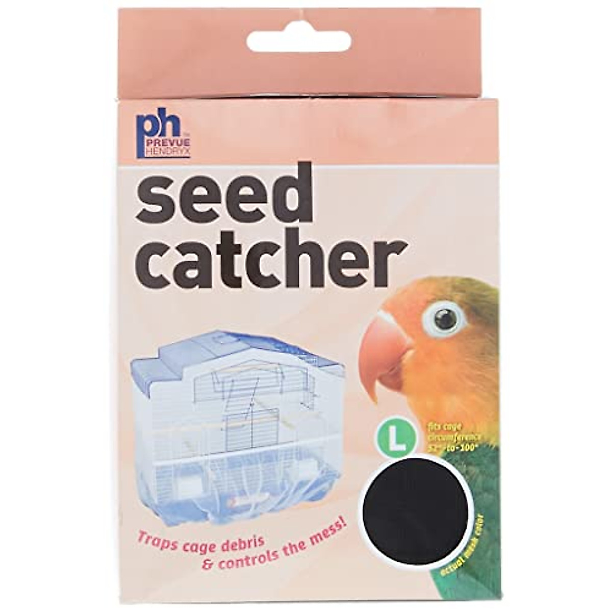 Prevue Pet Products Mesh Bird Seed Catcher 13" H, Large Size