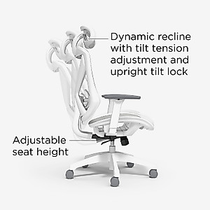 Union & Scale Flexfit Dexley Ergonomic Mesh Swivel Task Chair, Gray (UN61365)