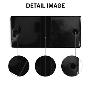 UYYE Car Registration and Insurance Card Holder, Vehicle Glove Box Car Organizer, Interior Car Accessories for Documents, Cards, License - 2 Pack