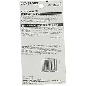 Covergirl Eye Enhancers Quick-Kit-Trio Shadow 110 Shimmering Sands, 0.14 Ounce
