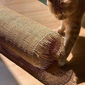 20" (1.7Feet) Width x 6.6 Feet Length Natural Rattan Roll, Rattan, Large Size Cane Webbing, Rattan Fabric, Caning Material, Cane Webbing Roll, Rattan Webbing from Origin Asia for Rattan Furniture