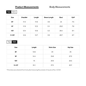 Milumia Girl Two Piece Outfits Geo Print Mock Neck Short Sleeve Tee and Mini Skirt Set Black and White 10 Years