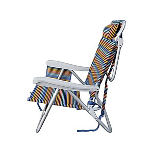 Hurley Deluxe Backpack Beach Chair, One Size, Sunset