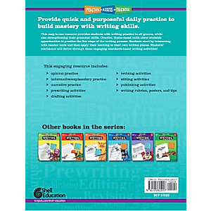 180 Days™: Math, Language, Reading, and Writing for 2nd Grade Practice Workbook for Classroom and Home, Cool and Fun Practice Created by Teachers (180 Days of Practice)