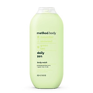 Method Body Wash Variety Pack - 3 Scents - Simply Nourish, Pure Peace And Daily Zen - 18 Fl Oz Each