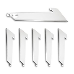 Outdoor Edge 2.5" Utility Blade Pack (6 Blades), Compatibility Blade Code 250
