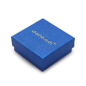 Dankadi Noble Men & Women Solid 925 Sterling Silver Ring Glittering 5A Cubic Zircon Inlaid Wedding Ring - index finger or Ring Finger Sizes 7-13# Fashion Jewelry Gift Party Accessories (13)