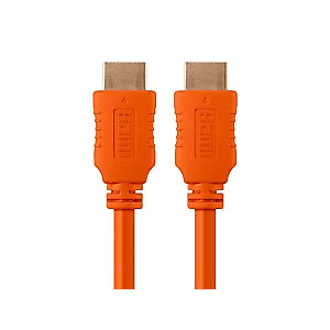 Monoprice 4K High Speed HDMI Cable - HDMI 2.0, 4K@60Hz, HDR, HDR10, Dolby Vision, 18Gbps, YUV 4:4:4, 28AWG, With Ferrite Cores, 4 Feet, Black