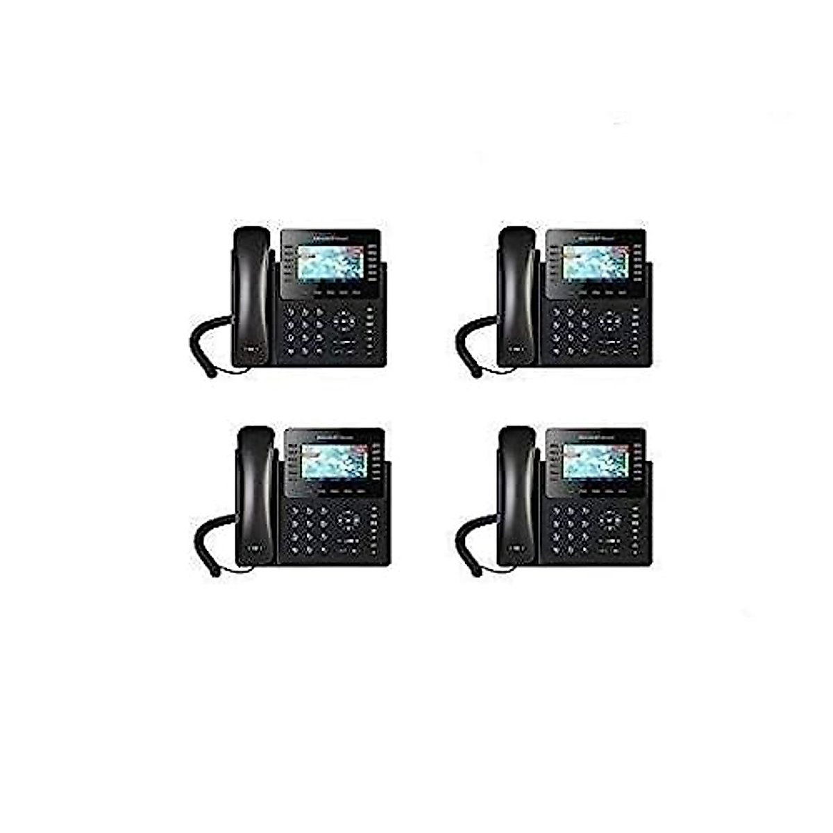 Grandstream GXP2170 (BUNDLE of 4) 12 Line IP Phone, Color Display-VoIP