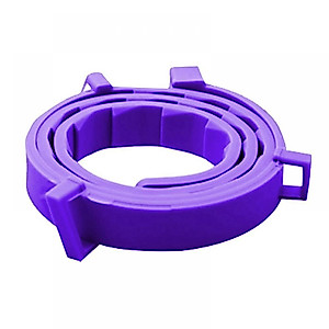 KAYNO Purple Cat Calming Collars Adjustable Cat Pheromones Calming Collars with 1 Bells Reducing Anxiety for Pets Suitable Cat Relaxants for Small Medium and Large Cats (15 Inches)