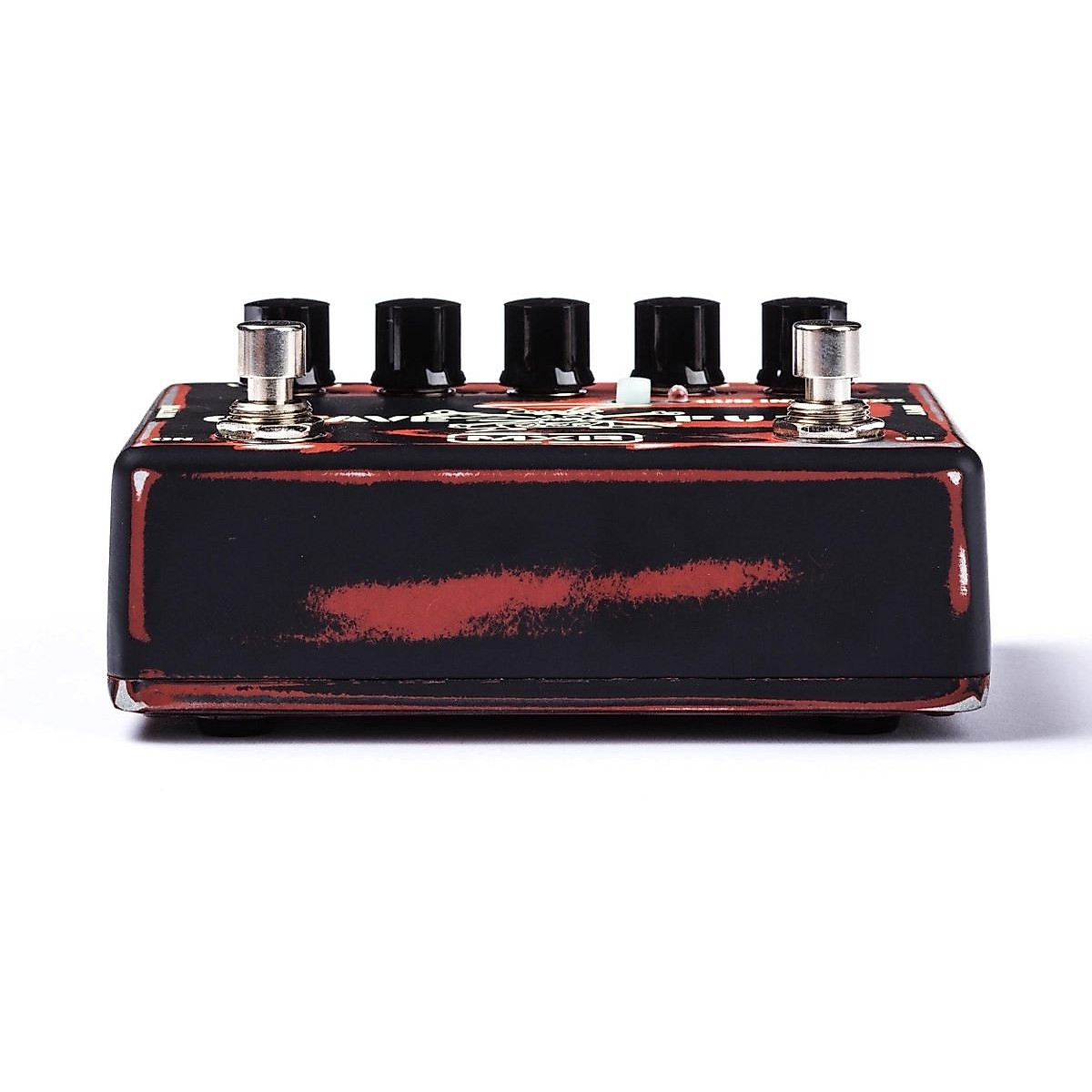 MXR SF01 Slash Octave Fuzz Effects Pedal Bundle with 4 MXR Right Angle Patch Cables