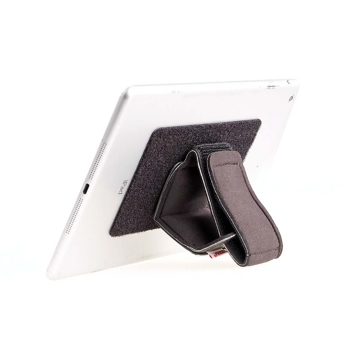 TFY Padded Hand-Strap Plus Hook & Loop Fastening Tape Adhesive Patch - DIY Detachable Hand-Strap for Smartphone, Tablet PC and More - iPhones - iPad Pro 9.7/12.9 Inch and Other Tablets