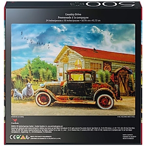 Spin Master Games 2-Pack of 500-Piece Jigsaw Puzzles, Bibliodame 1 and 2 | Puzzles for Adults and Kids Ages 8+