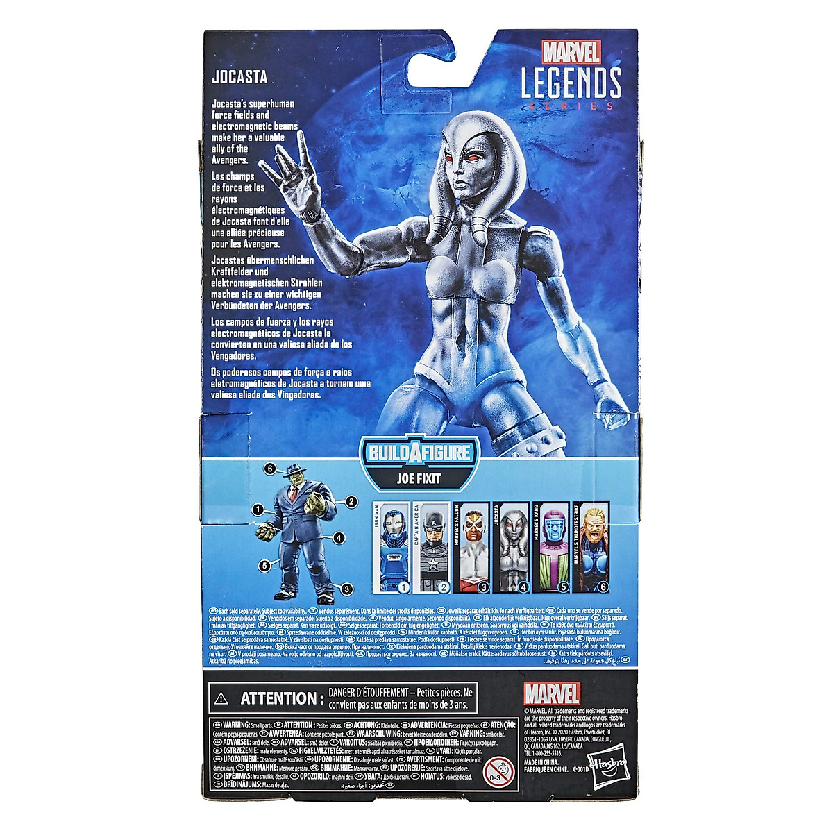 Hasbro Marvel Legends Series 6-inch Collectible Jocasta Action Figure Toy, Ages 4 and Up