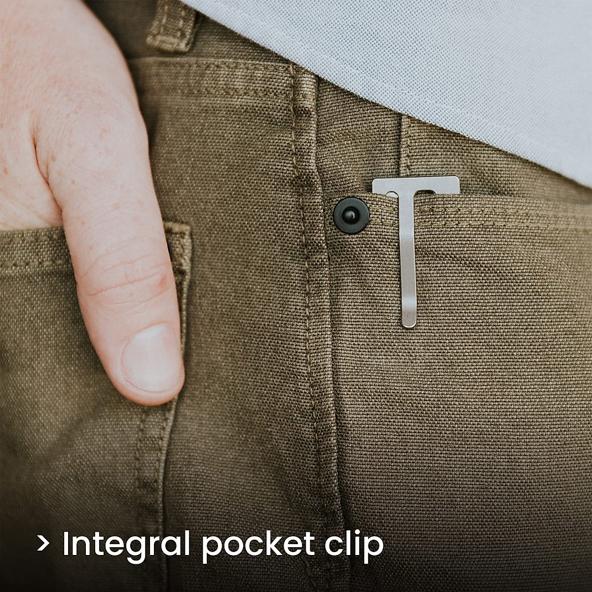 Aerocrafted Sideslip Utility Knife, EDC Everyday Carry, Razor Blade, Made in the USA (Titanium/Bronze, Right-handed)