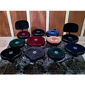 ROC-N-SOC Original Saddle Drum Throne Black