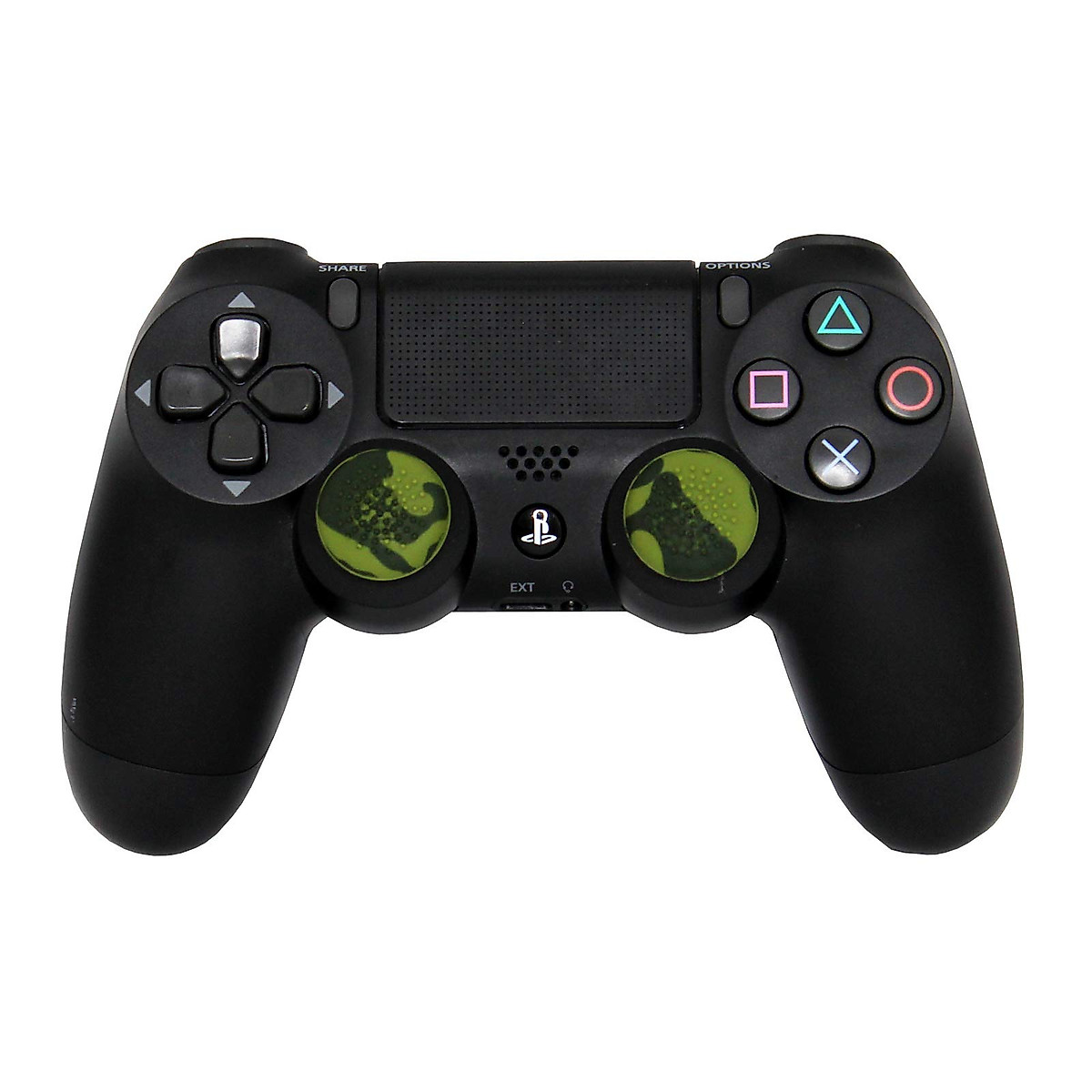 Gioteck Thumb Grips PS4 Joystick Protection Non-Slip PS4 Controller Protection Camo Green