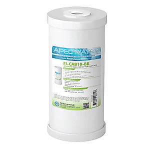 APEC Water Systems 10" Whole House High Flow GAC Carbon Replacement Water Filter (FI-CAB10-BB)