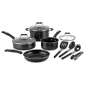 Cuisinart P57-11BK Nonstick 11 Piece Set,Black