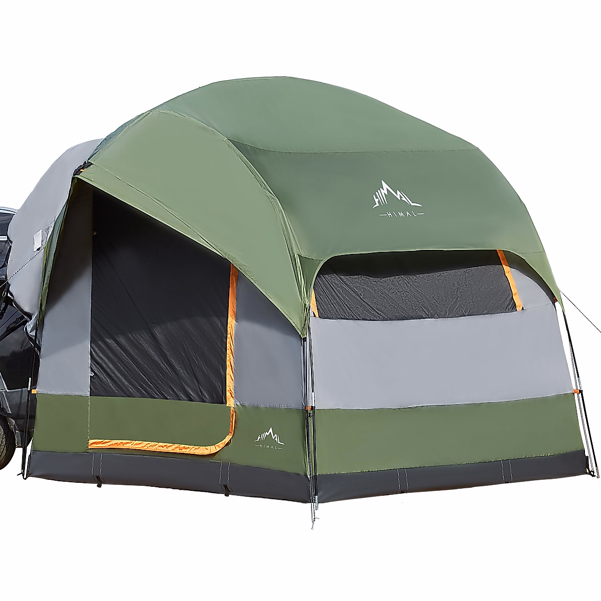 GoHimal SUV Tent for Camping, Waterproof PU3000mm Spacious Double Layer Design for 5-8 Person, Includes Rainfly and Storage Bag, 8FT L x 8FT W x 7.2FT H